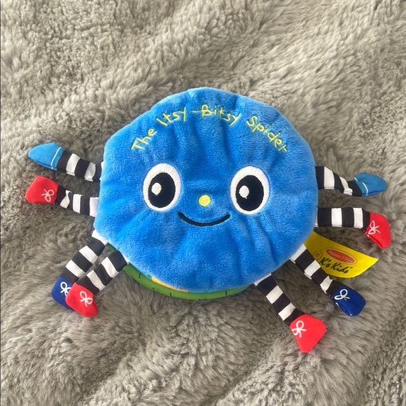 Melissa & Doug | Toys | Melissa Doug Blue Itsy Bitsy Spider Stuffed ...